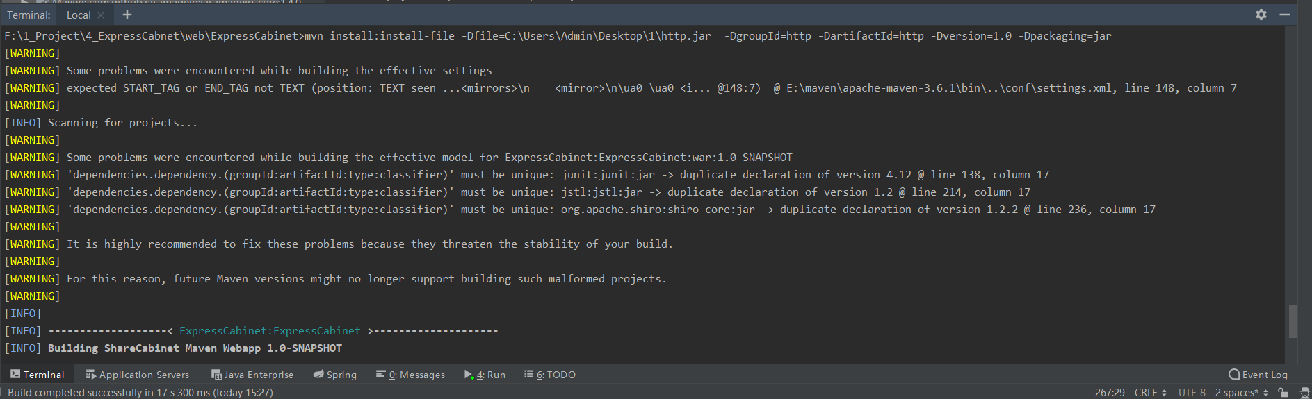idea里maven项目手动导入外部jar包的两种方法_idea maven项目导入外部jar包-CSDN博客