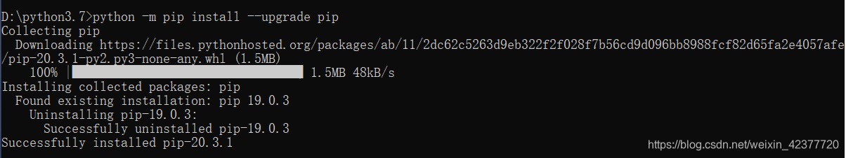 使用pip来安装numpy、matplotlib、pandas、pygame、djangopip Install Pandas Numpy Matplotlib Mlxtend Csdn博客