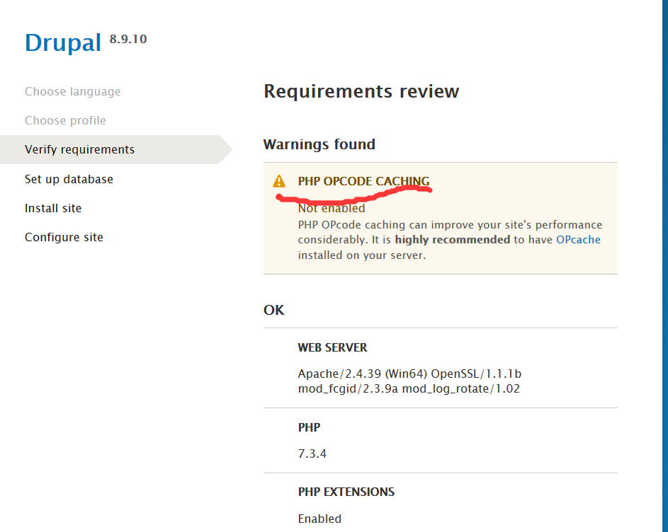 drupal8、9安装系统需求问题PHP扩展与php opcode缓存_drupal9 安装扩展gd-CSDN博客