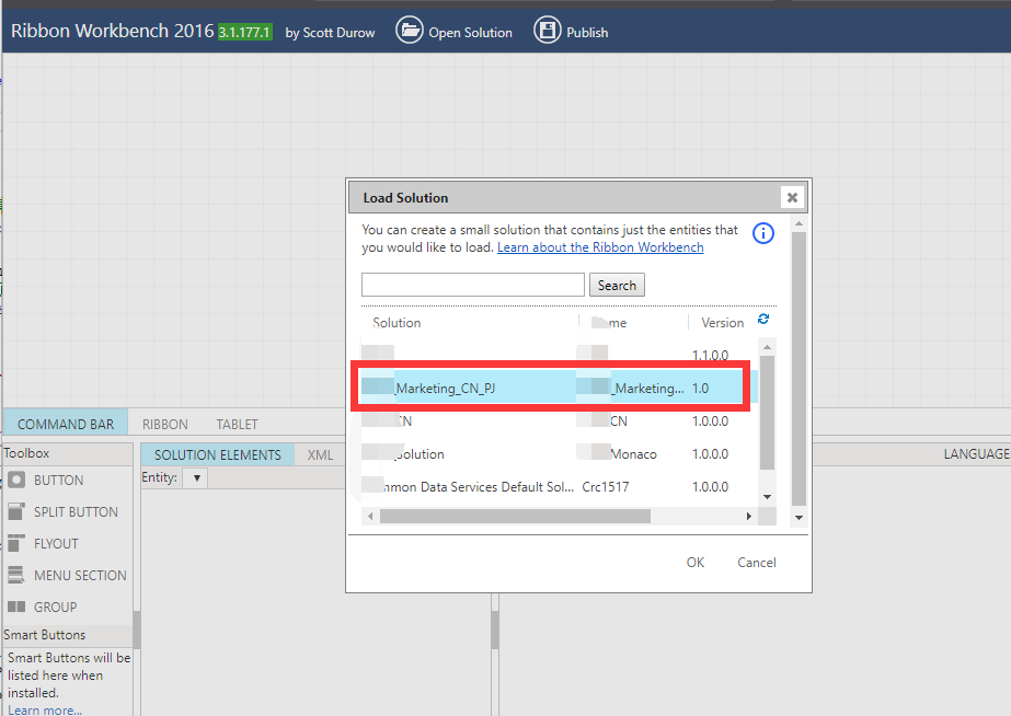 Dynamics 365 CRM Online 使用Ribbon Workbench 2016在view或form上添加按钮并实现CURD ...