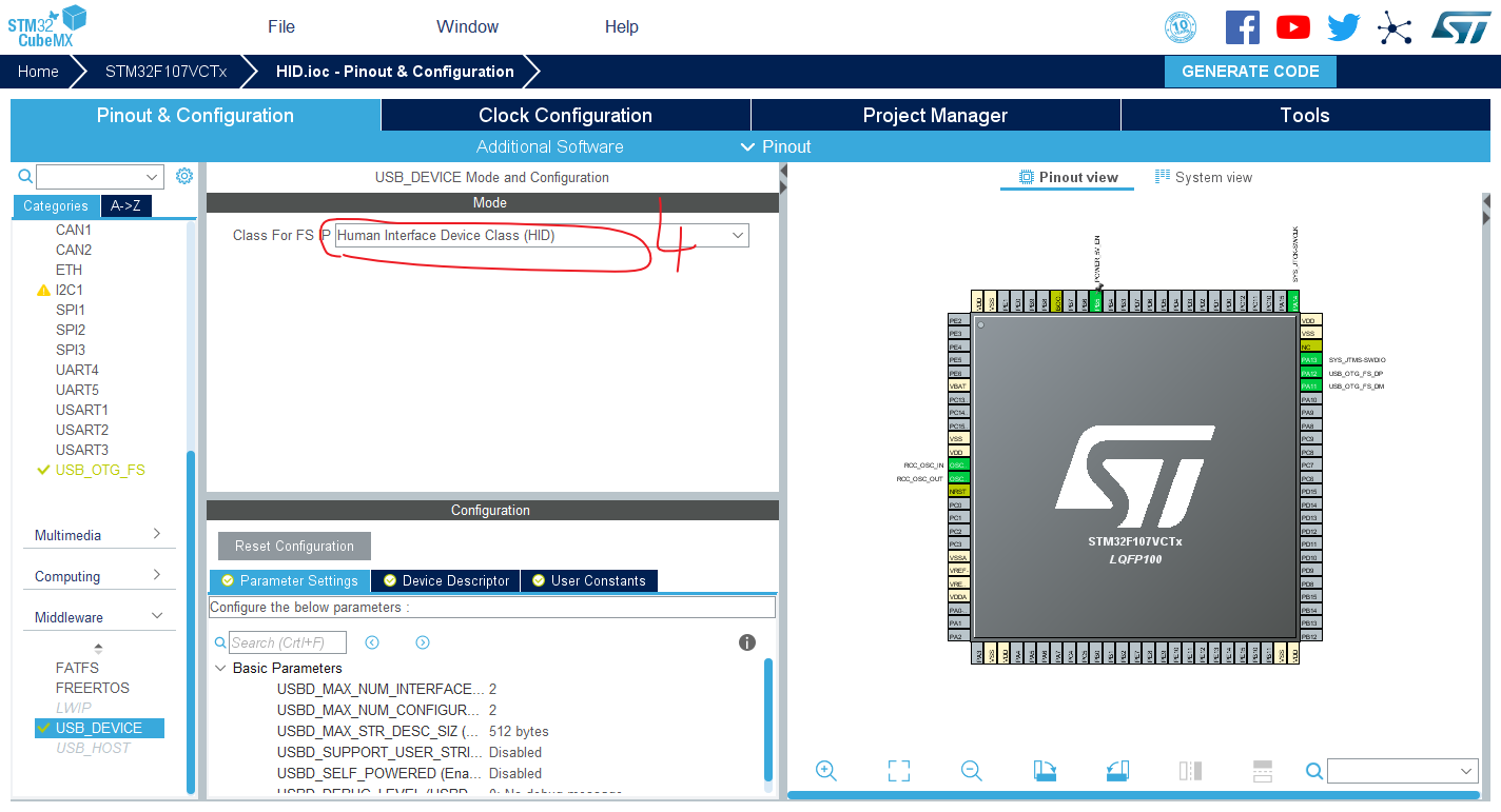 STM32配置组合设备（HID+CDC）_stm32 usb hid cdc同时使用-CSDN博客