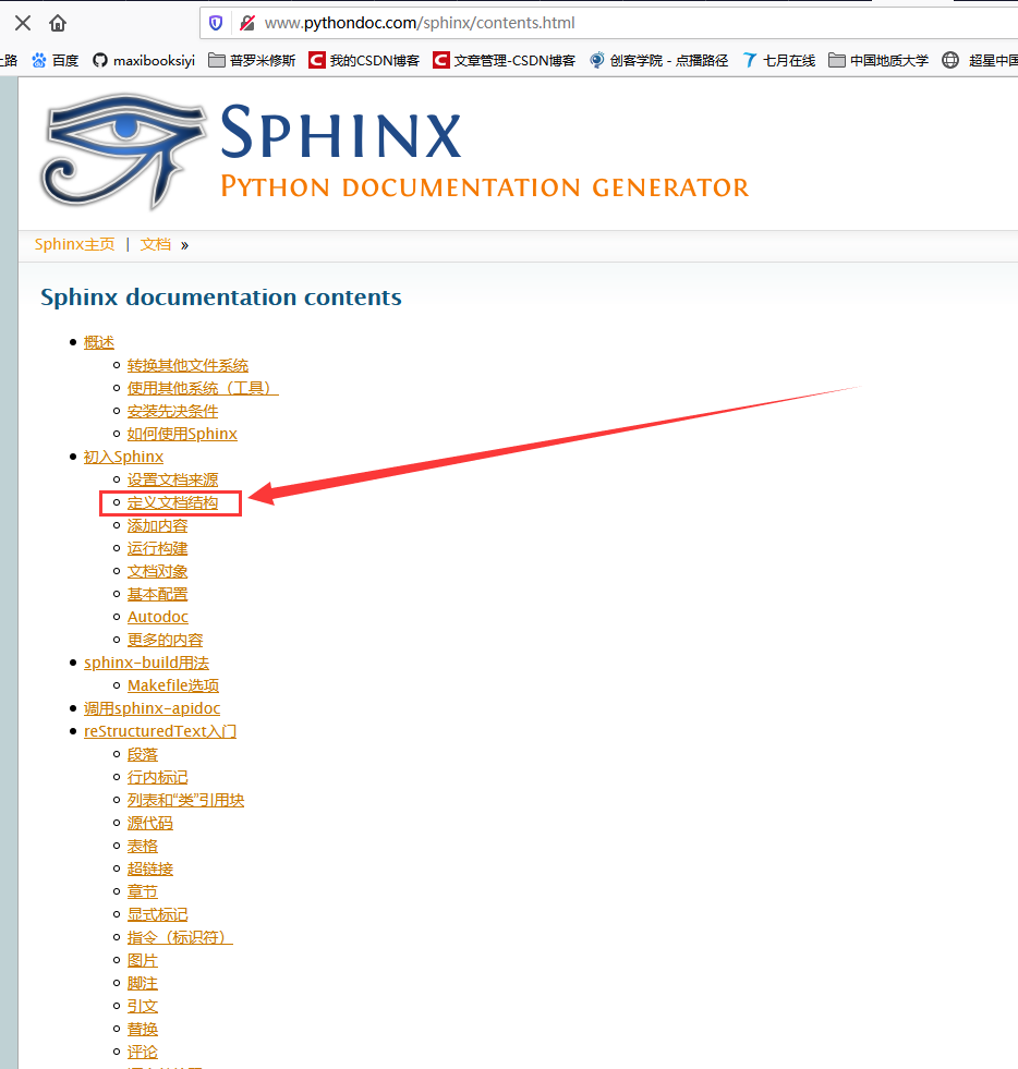 用sphinx生成rst工程文件夹（自己整理步骤）_遥感rst文件怎么制作-CSDN博客