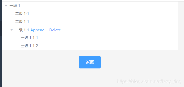 记一次 使用element Ui的el Tree组件lazyting的博客 Csdn博客