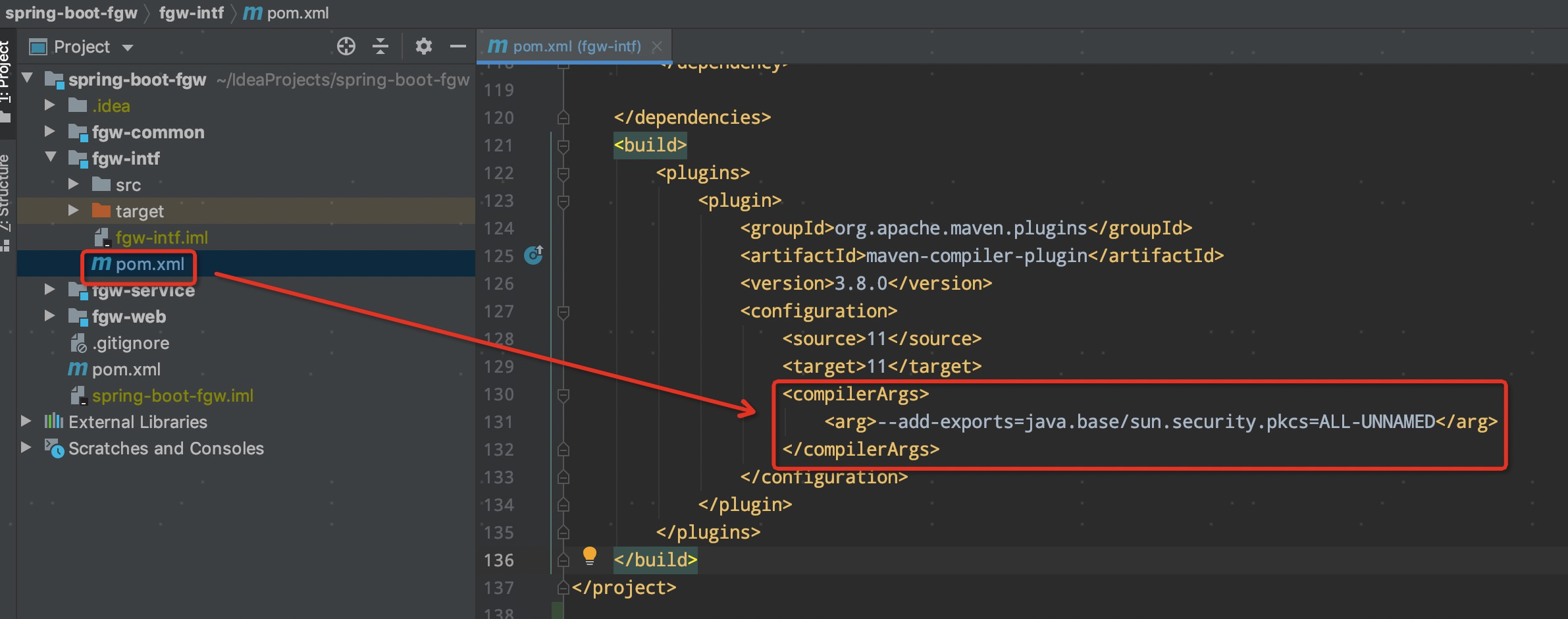 升级jdk11 程序包xxx不可见，程序包xxx已在模块 java.base 中声明, 但该模块未将它导出到未命名模块_程序包 sun.security.util 已在模块 java.base ...