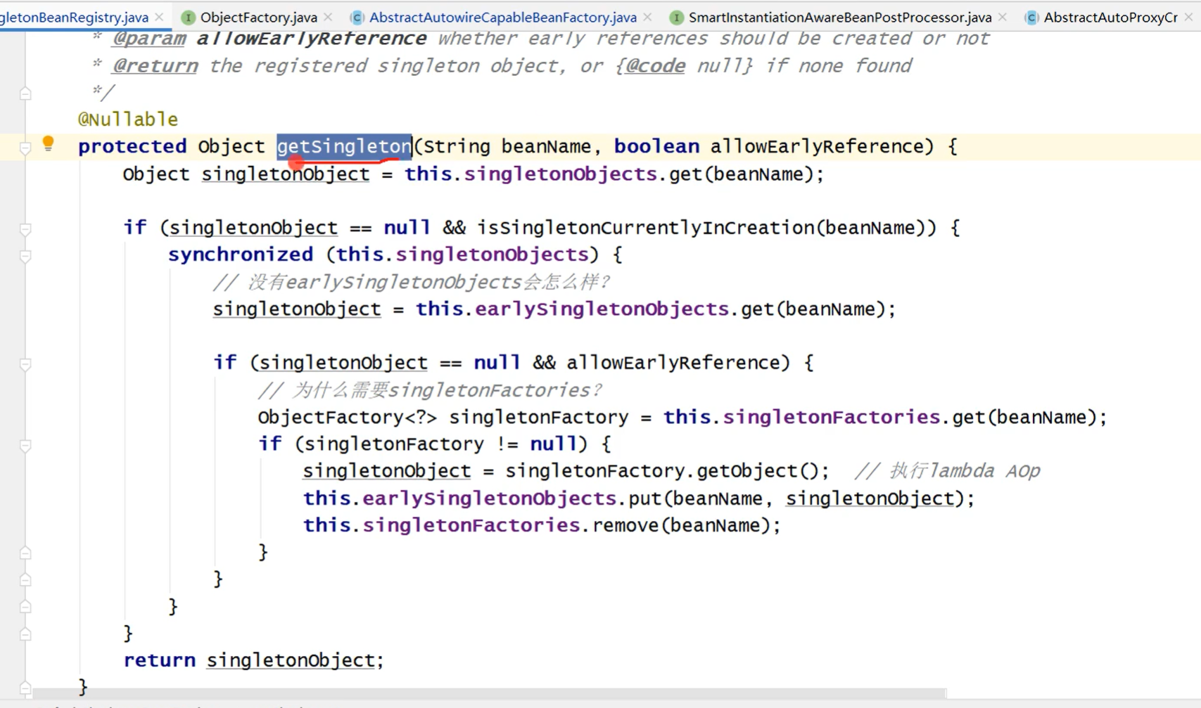 Spring面试之循环依赖（allowCircularReferences）_allow-circular-references-CSDN博客