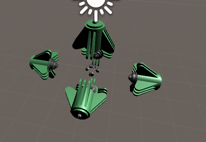 【虚拟仿真】Unity3D对物体进行拆分实现_unity dg.tweening 拆分模型-CSDN博客