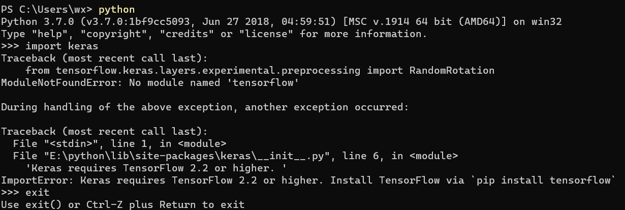 Windows 安装keraswindows安装keras Csdn博客 