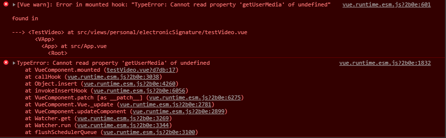 解决：微信网页开发，通过 navigator.mediaDevices.getUserMedia() 获取摄像头输入流踩的坑_微信浏览器 getusermedia-CSDN博客