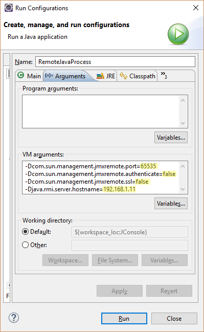 使用JConsole连接远程JMX示例_com.sun.management.jmxremote.port-CSDN博客