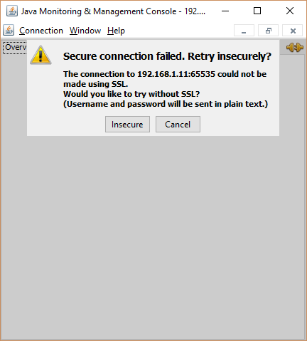 使用JConsole连接远程JMX示例_com.sun.management.jmxremote.port-CSDN博客