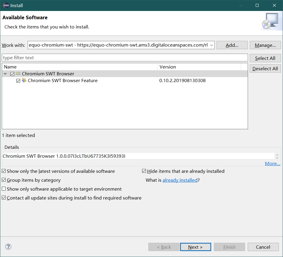 eclipse 安装cef地址_swt项目中添加cef依赖项-CSDN博客