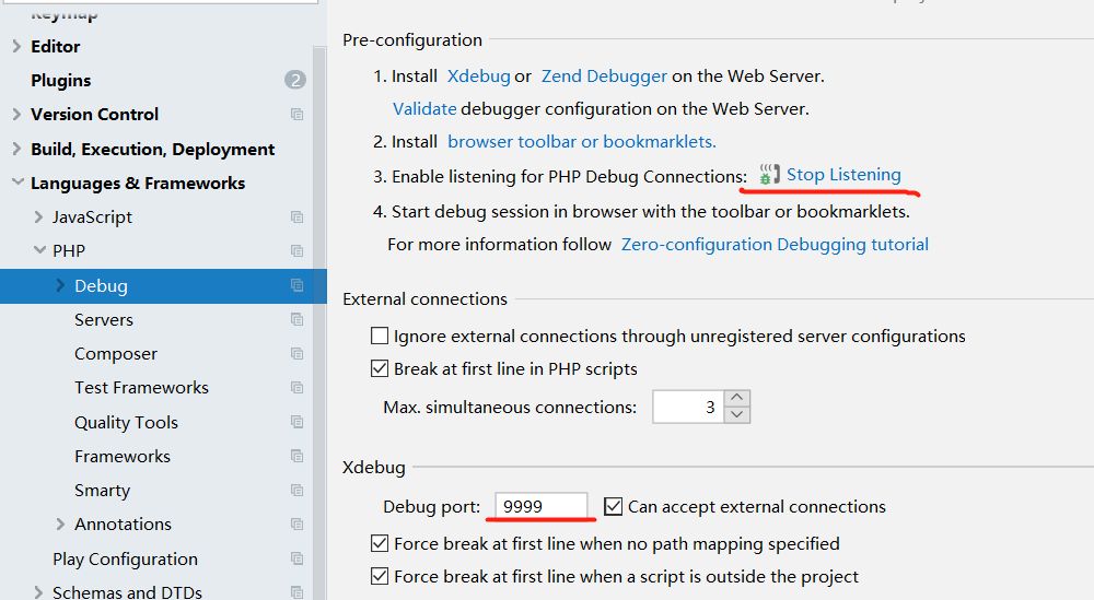 IDEA配置PHP+Xdebug断点调试，踩过的坑_idea2023 配置 xdebug-CSDN博客