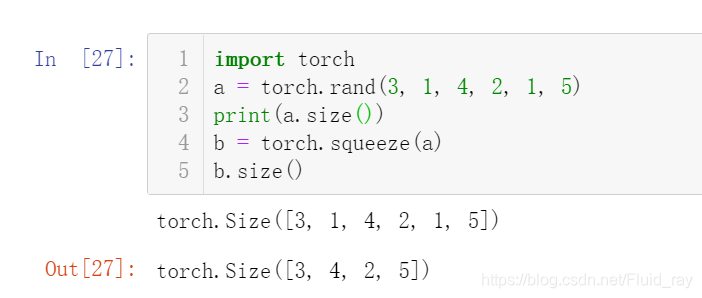 Pytorch每日一学41torchsqueeze压缩矩阵,移除tensor中大小为1的维度torch去除维度 Csdn博客