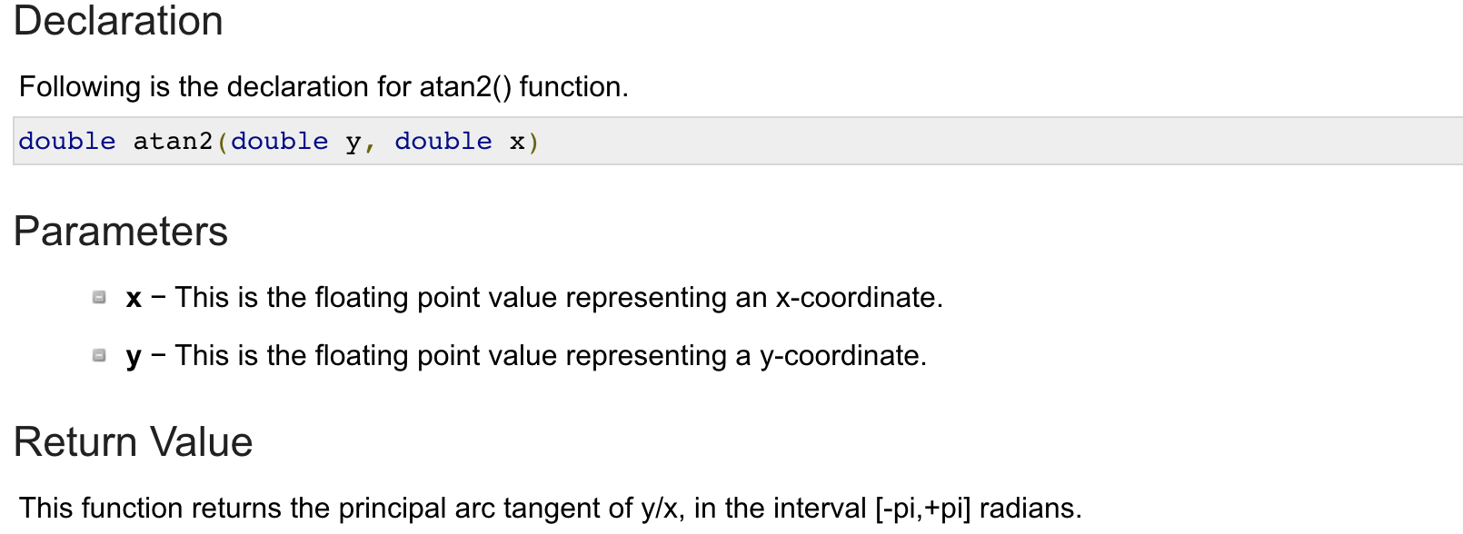 atan,atan2 in ＜math＞_Bungehurst的博客-CSDN博客