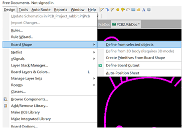 如何绘制特殊形状的PCB以及如何转换固定keep out层_ad 特定形状的keepout-CSDN博客