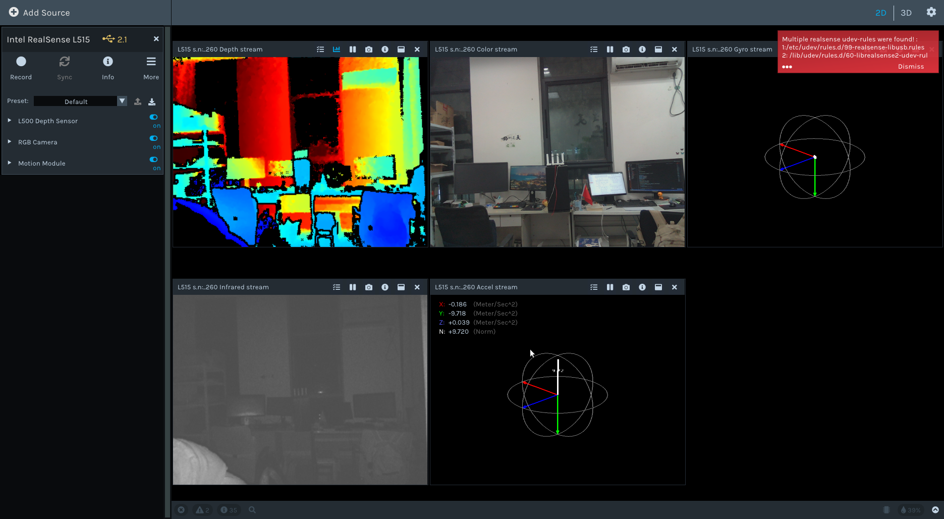 Realsense L515初次使用记录_l515 图像分辨率-CSDN博客