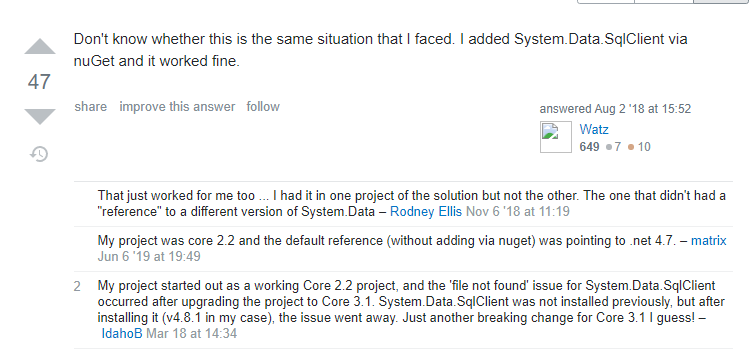 Could Not Load File Or Assembly System Data Sqlclient Tiger Shl的博客 Csdn博客