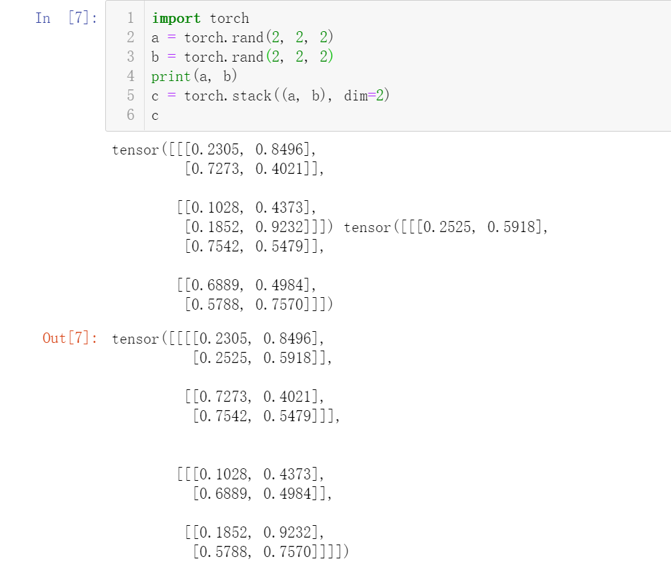 torch.stack()沿着新维度连接一系列tensor_torch.stack如何拼接使两个tensor能计算torch.mul()-CSDN博客