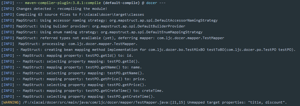 MapStruct文档（三）——Spring注入_-amapstruct.verbose=true-CSDN博客