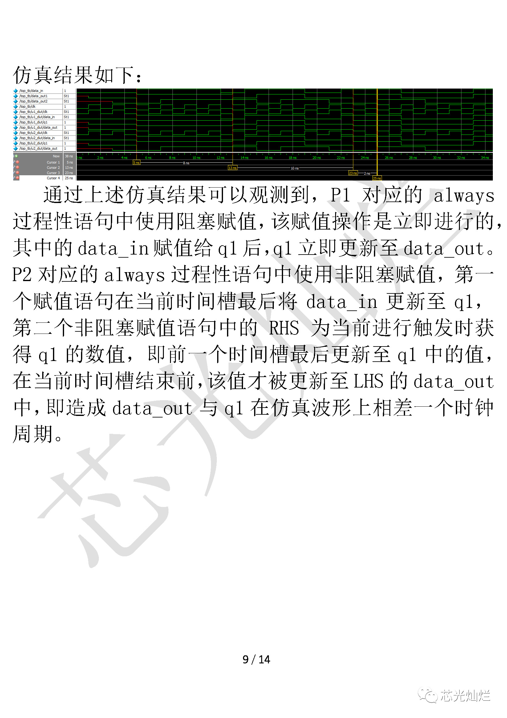 阻塞赋值和非阻塞赋值产生的竞争实验 Sv的阻塞赋值 Csdn博客