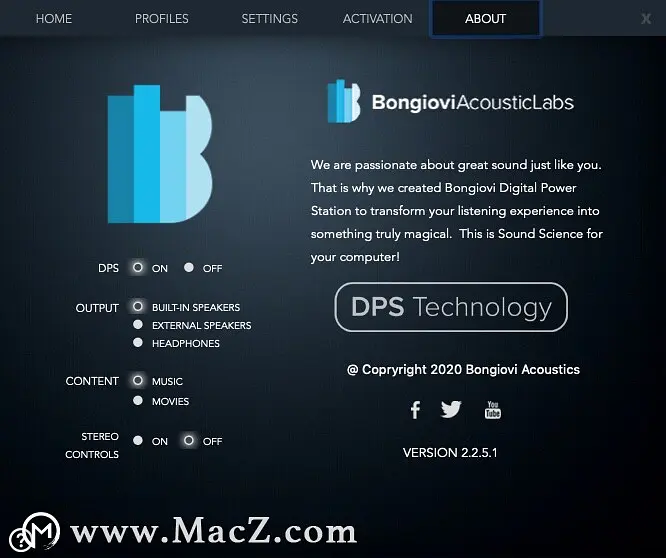 Bongiovi DPS for mac(音频增强工具)_bongiovi音效算法-CSDN博客