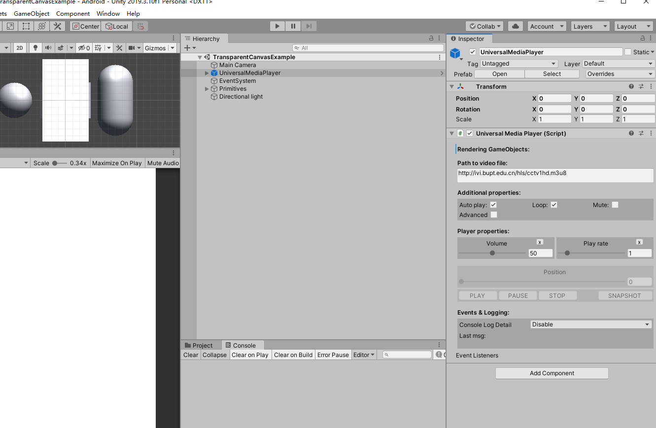 Unity Ump 拉视频流 PC和Android_unity ump pro 推流-CSDN博客