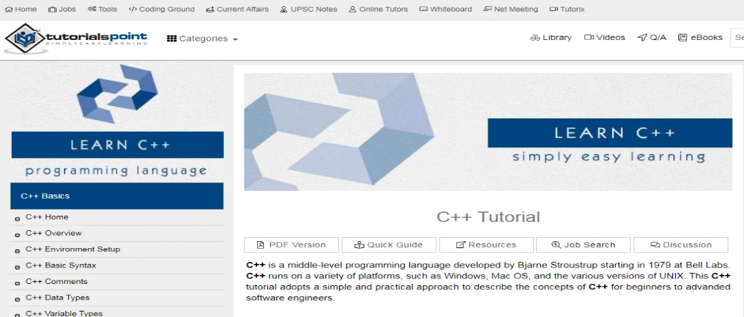 刚学c++的你是不是快自闭了，这5个强大的学习网站一定要收藏_与学习c++编程相关的五个网站-CSDN博客