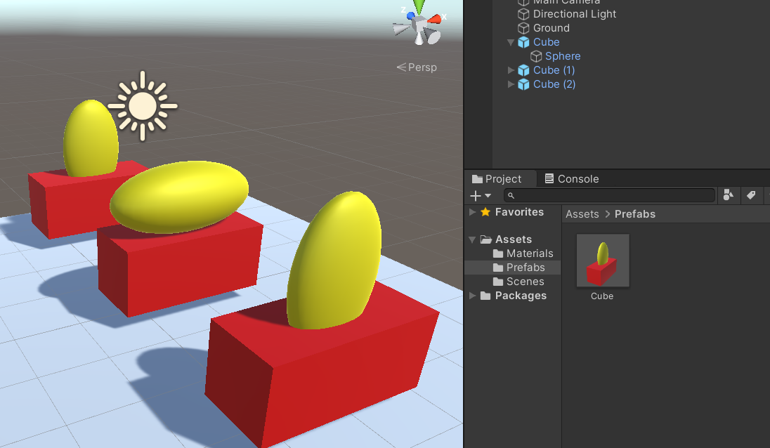 Unity学习笔记2之预制体Prefab的使用_unity unpack prefab-CSDN博客