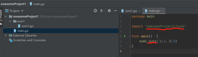 go/goLand中import包的大坑解决方案_goland import-CSDN博客