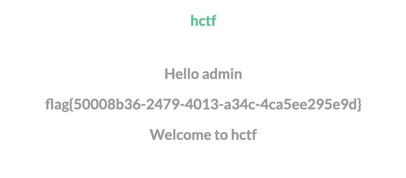BUUCTF [HCTF 2018] admin_you are not admin怎么做-CSDN博客