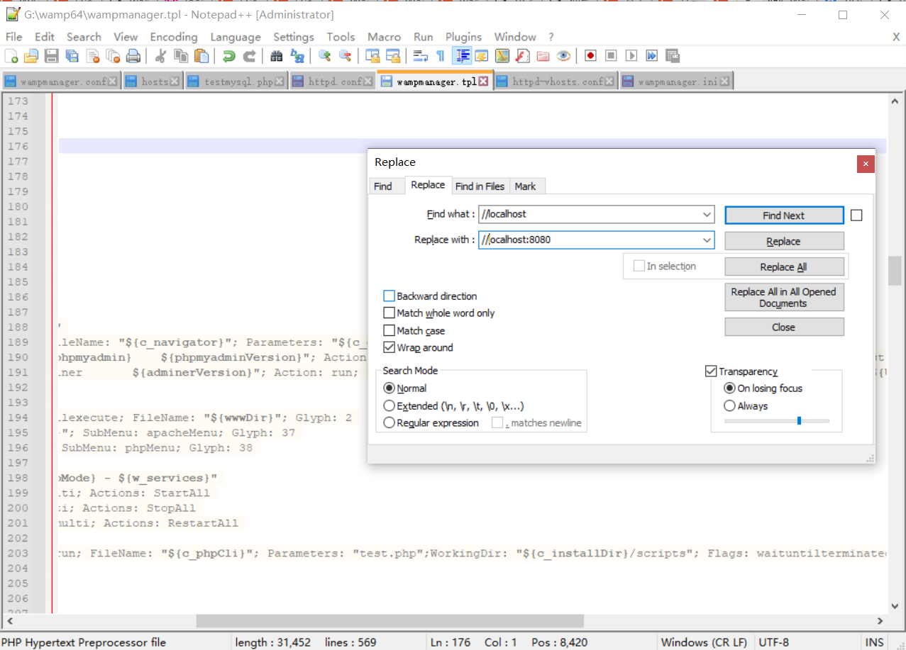 2020最新版：wampserver安装与配置和PHP在VScode上的配置以及互通[淌过许多老版的坑]_vscode如何连接phpmyadmin-CSDN博客