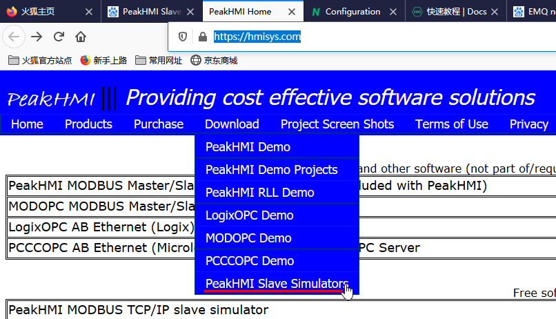 补充“使用 EMQ X Neuron 构建基于 Modbus 的 IIoT 应用”中的细节_peakhmi mb tcp slave-CSDN博客