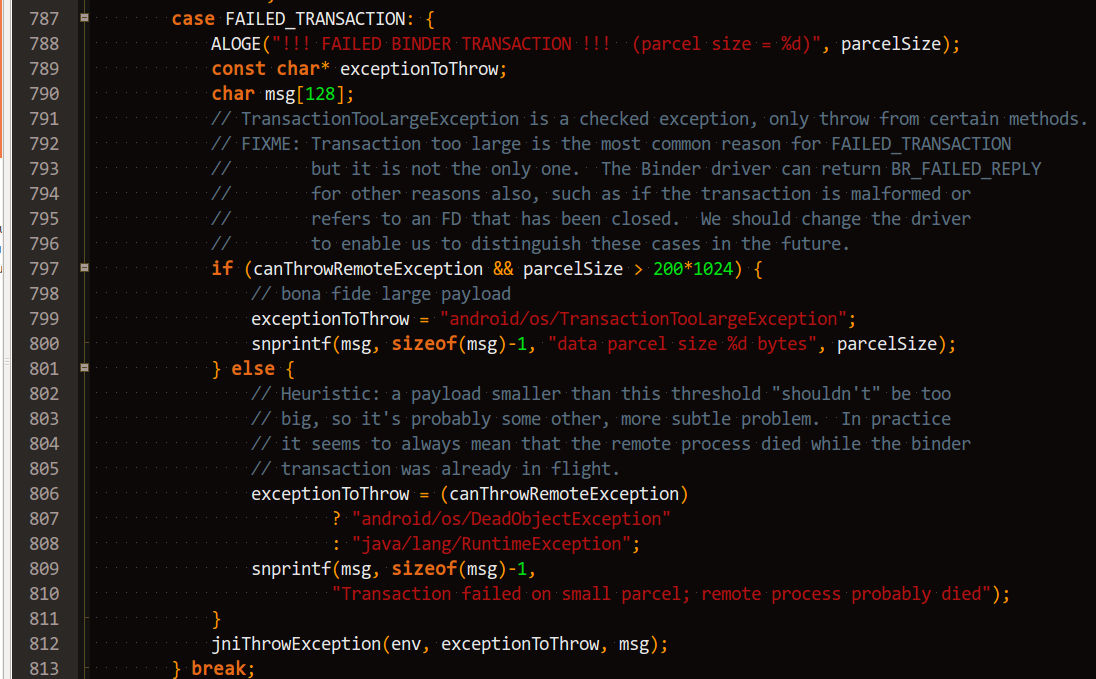 Binder的异常之分析_binder log-CSDN博客