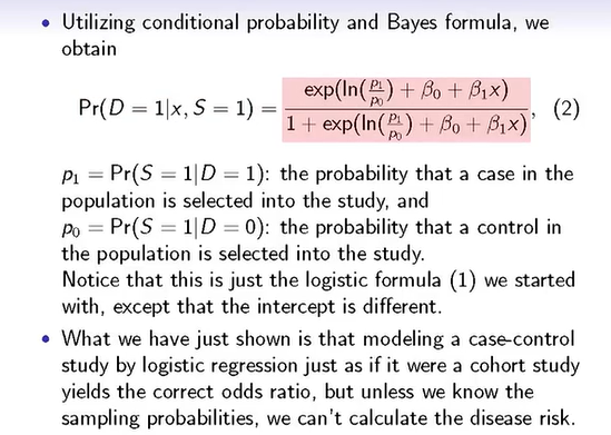 【回归分析】logistic regression for case-control data and conditional logistic regression_case-control ...