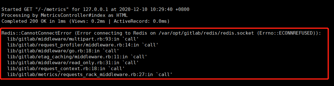 gitlab启动后页面报500,redis出现timeout(Redis::CannotConnectError)_gitlab timeout: run: redis-CSDN博客