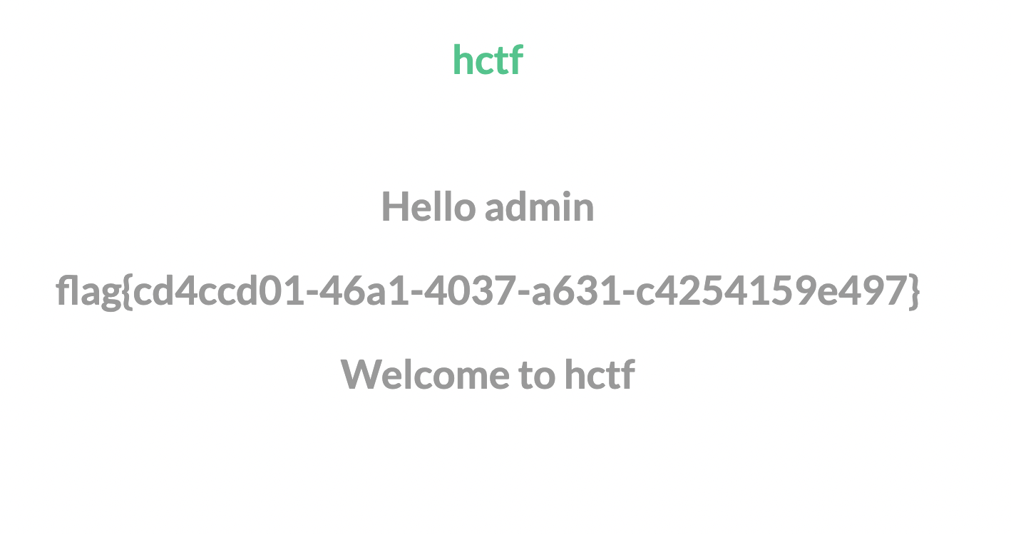 BUUCTF [HCTF 2018] admin_you are not admin怎么做-CSDN博客