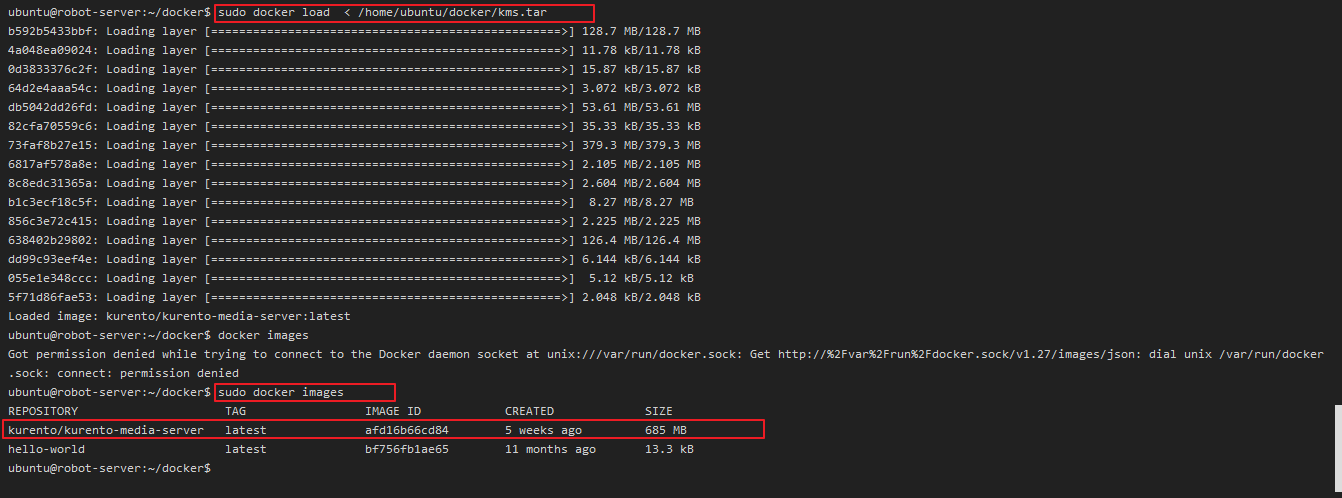 Ubuntu18.04安装离线版docker,+制作docker-kurento(kms)镜像及部署kms到内网环境_ubuntu18.0.4 docker离线安装-CSDN博客