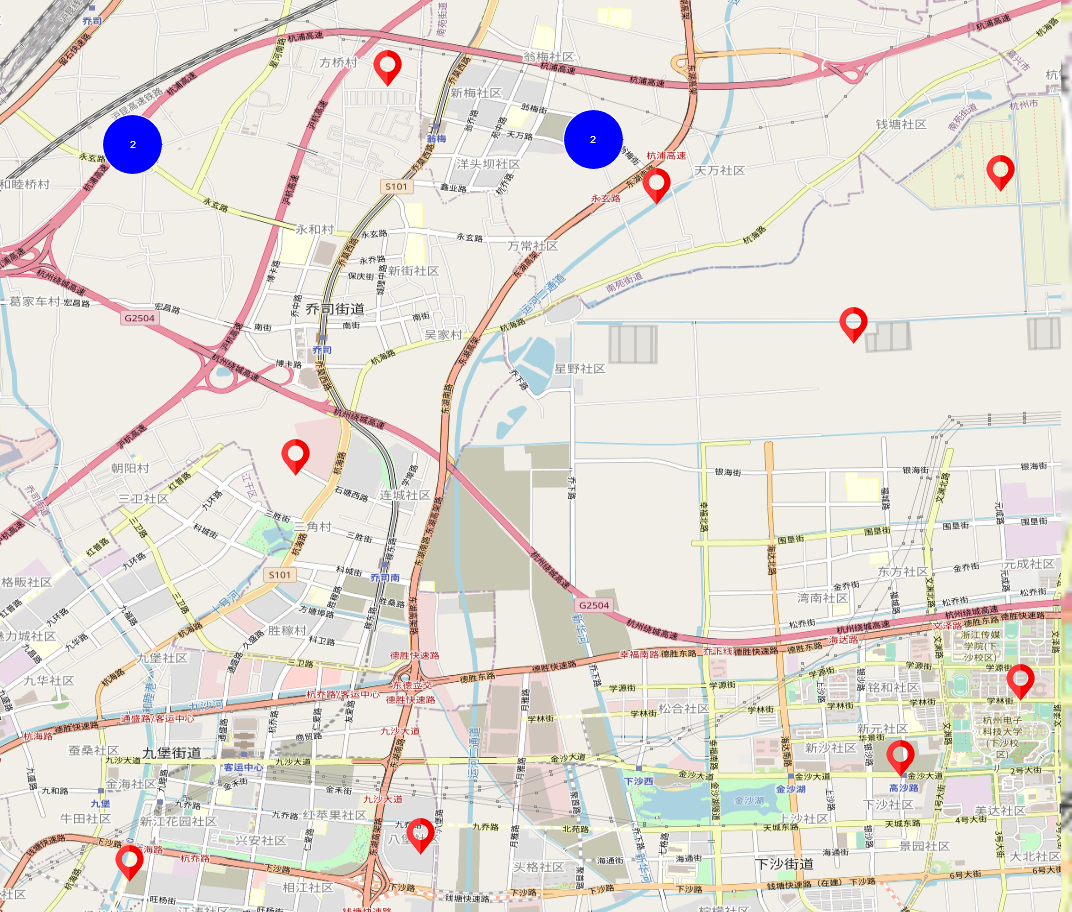 OpenLayers基础教程——点要素图层的聚合显示_openlayers 聚合图标点要素-CSDN博客