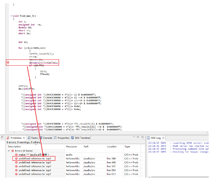 ZYNQ开发环境添加MATH库_vivado 2018 sdk math.h在哪里-CSDN博客