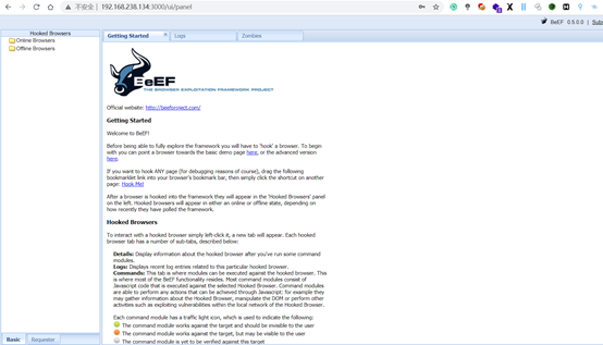 Beef-xss安装及使用_beef——xxs-CSDN博客