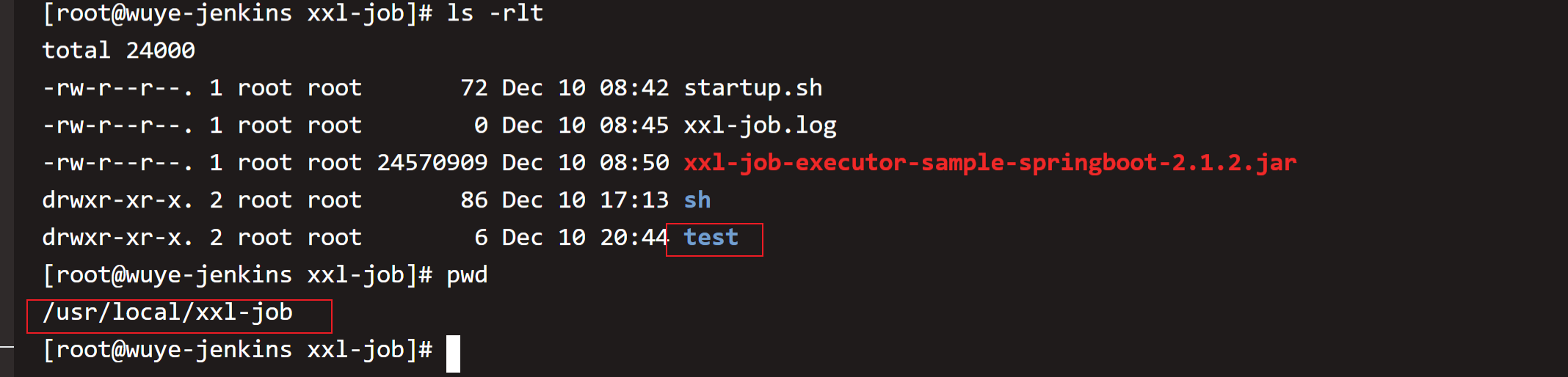 使用xxl-job执行GLUE(shell)-CSDN博客