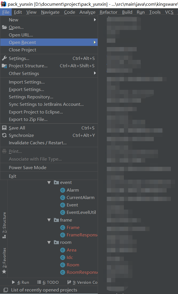 Intellij IDEA 删除open recent打开最近项目中的项目列表_idea删除最近项目列表-CSDN博客