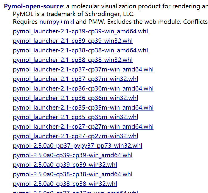 PyMol安装教程(Windows10+Python2.7)-CSDN博客