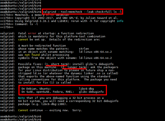 linux下valgrind使用与简单测试_libc6-dbg离线安装包-CSDN博客