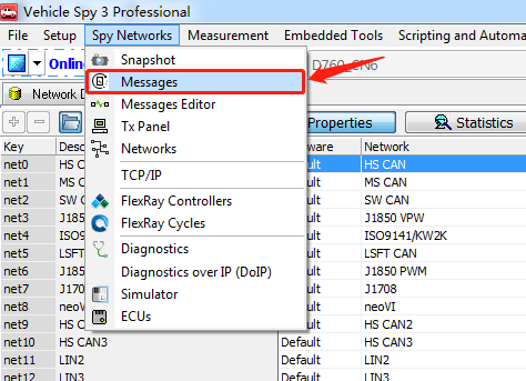 Vehicle Spy3软件常用功能之实时监控总线报文_vehiclespy使用教程_修车师傅的博客-CSDN博客