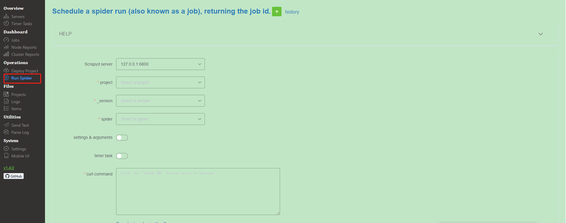 Scrapy爬虫程序监控平台构建（二）：Scrapydweb-CSDN博客