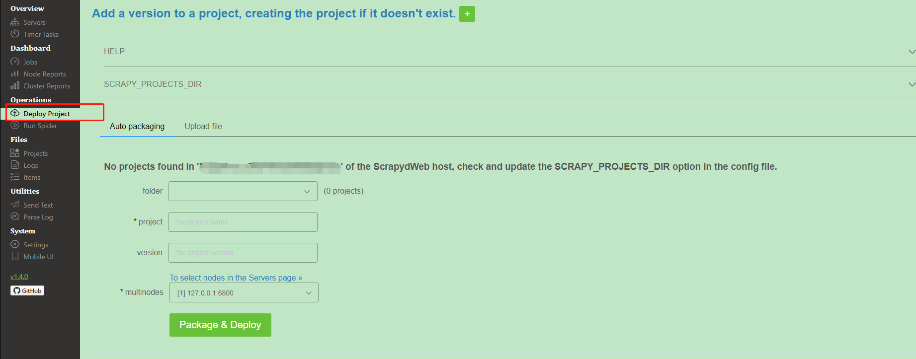 Scrapy爬虫程序监控平台构建（二）：Scrapydweb-CSDN博客