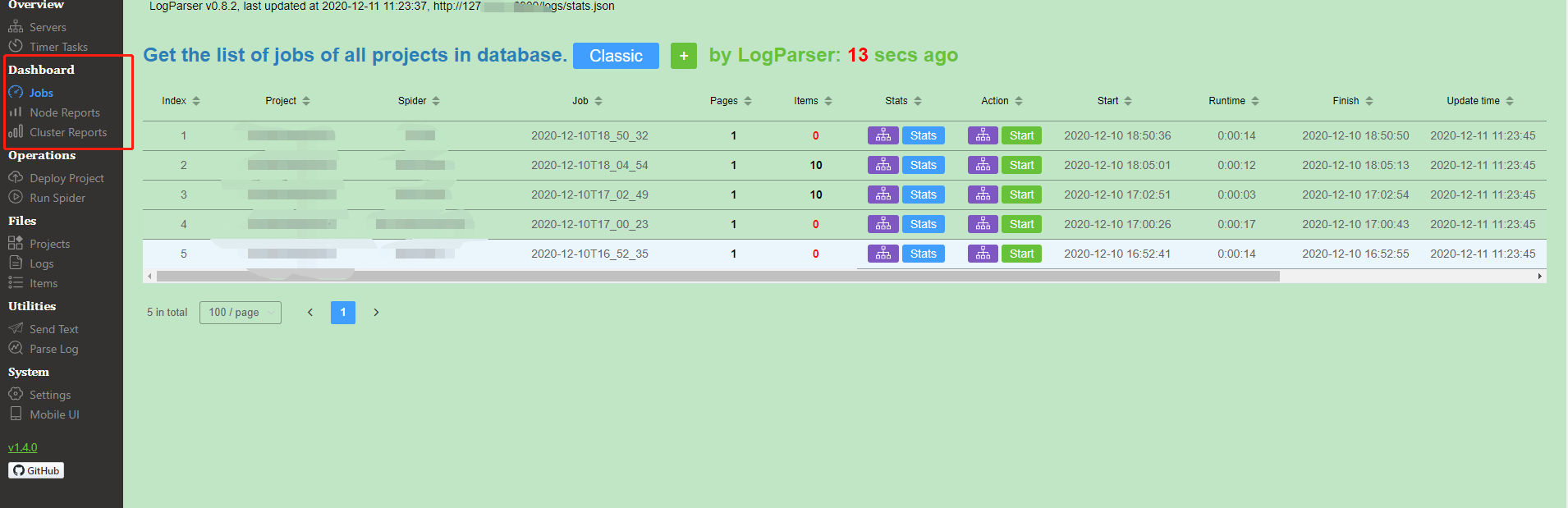 Scrapy爬虫程序监控平台构建（二）：Scrapydweb-CSDN博客