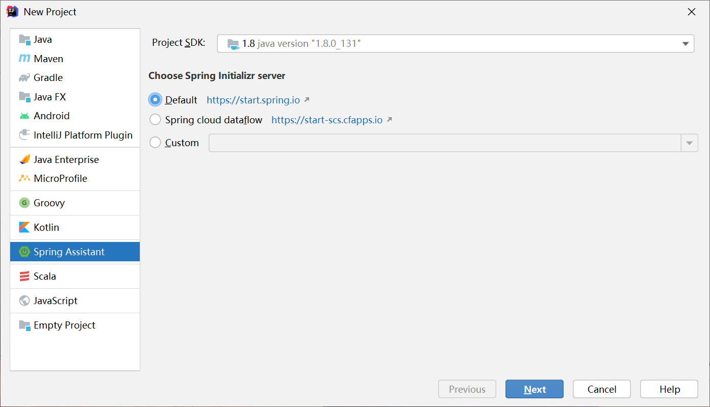 idea2020创建spring项目时有关‘https://start.spring.io‘问题_please select atleast one dependency-CSDN博客