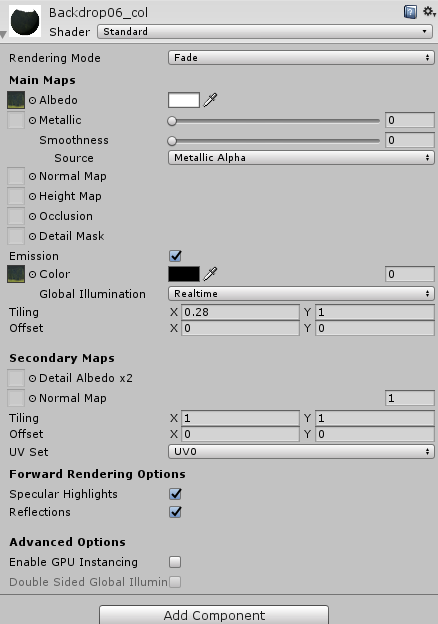 Unity 中修改 材质贴图的Albedo 和 Emission 下 Color 的属性_unity 替换material的emission图片-CSDN博客